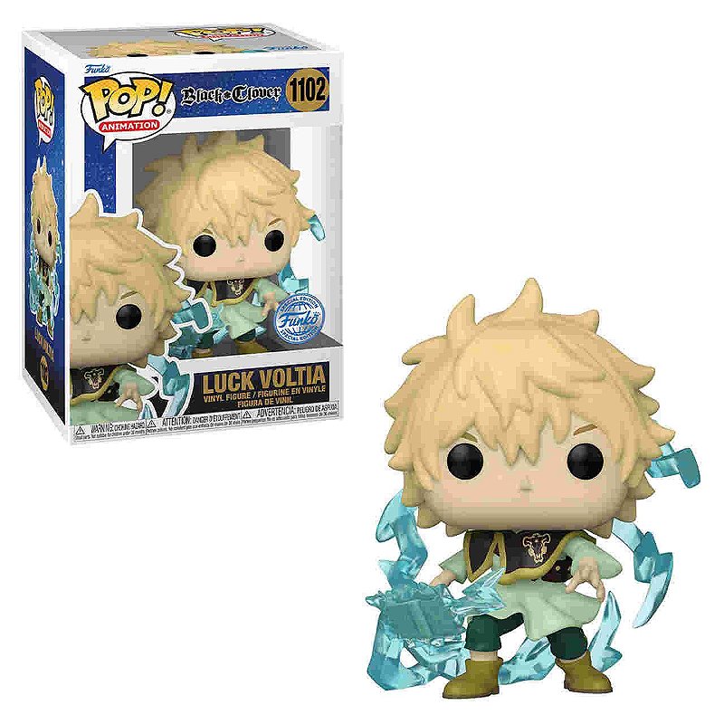 Funko Pop! Animation Black Clover Luck Voltia 1102 - The Originals