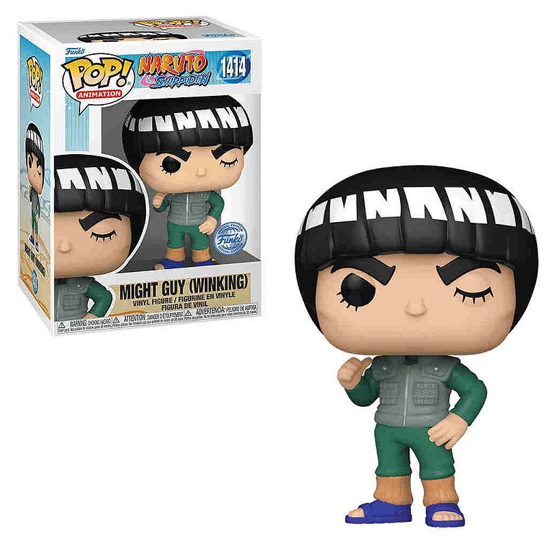 Funko Pop! Animation Naruto Shippuden Might Guy (Winking) 1414 - The ...