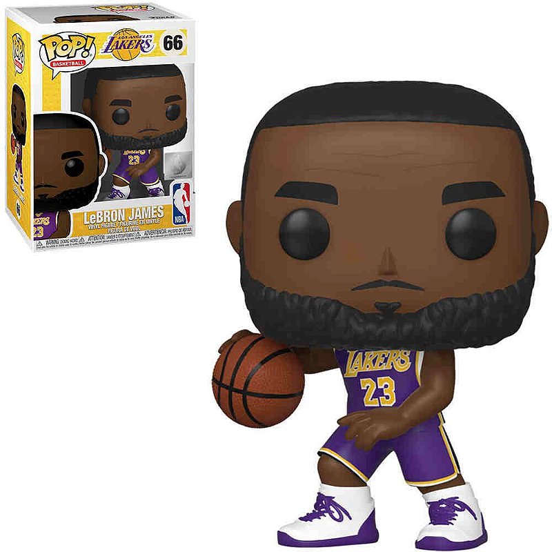 Funko Pop! Basketball Nba Los Angeles Lakers Lebron James 66 - The ...