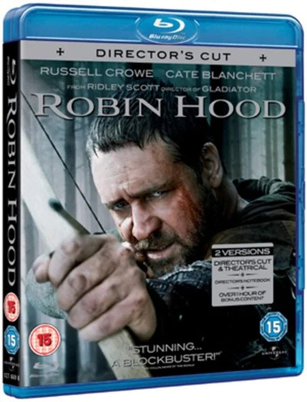 Blu-Ray Robin Hood Russel Crowe - The Originals