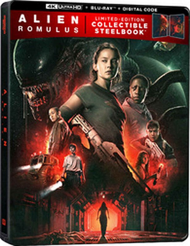 Steelbook 4K UHD Alien Romulus (Sem PT) - The Originals
