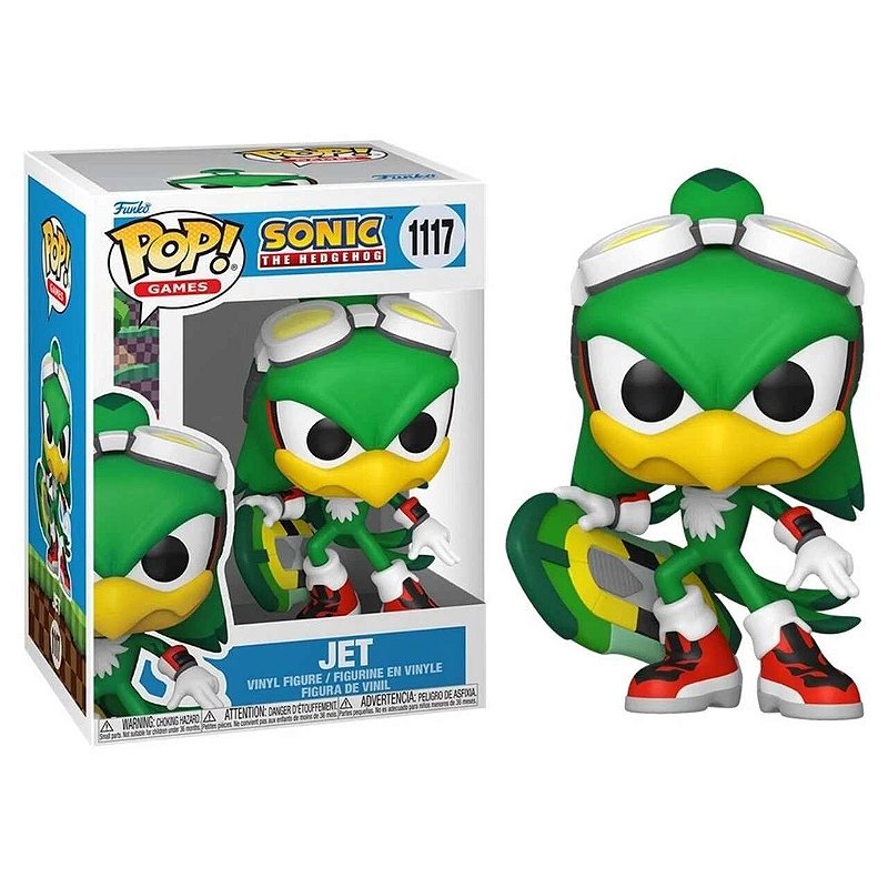 Funko Pop! Games Sonic The Hedgehog Jet 1117 - The Originals