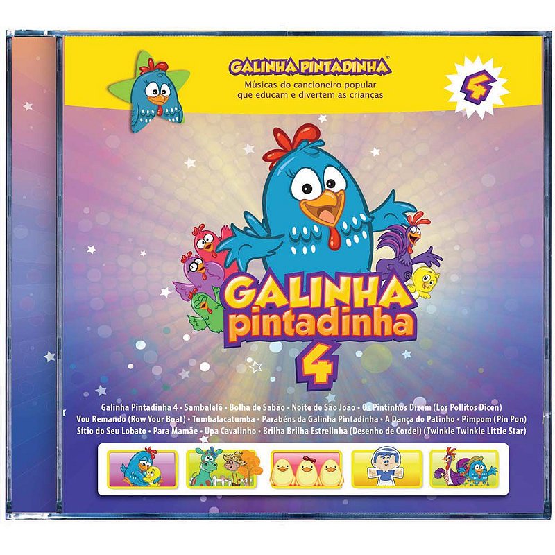 Cd Galinha Pintadinha 4 - The Originals