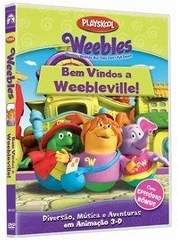 Dvd - Weebles: Bem Vindos A Weebleville - The Originals