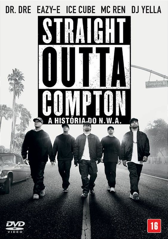 Dvd Straight Outta Compton A Historia Do Nwa Mc Ren - The Originals