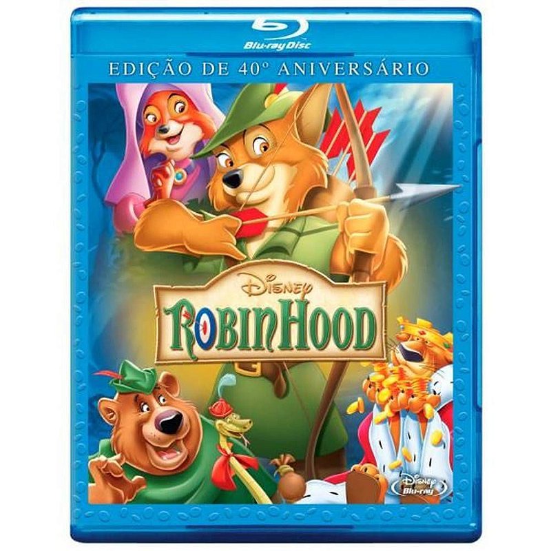Blu-Ray - Robin Hood - Edição de 40º Aniversário - The Originals