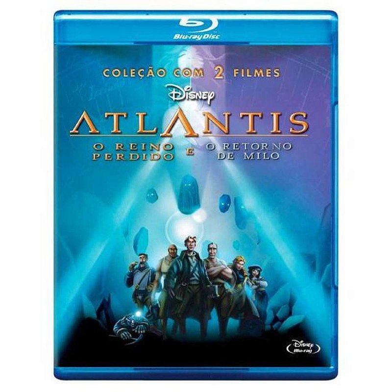 Blu-Ray Atlantis, O Reino Perdido + O Retorno De Milo - The Originals
