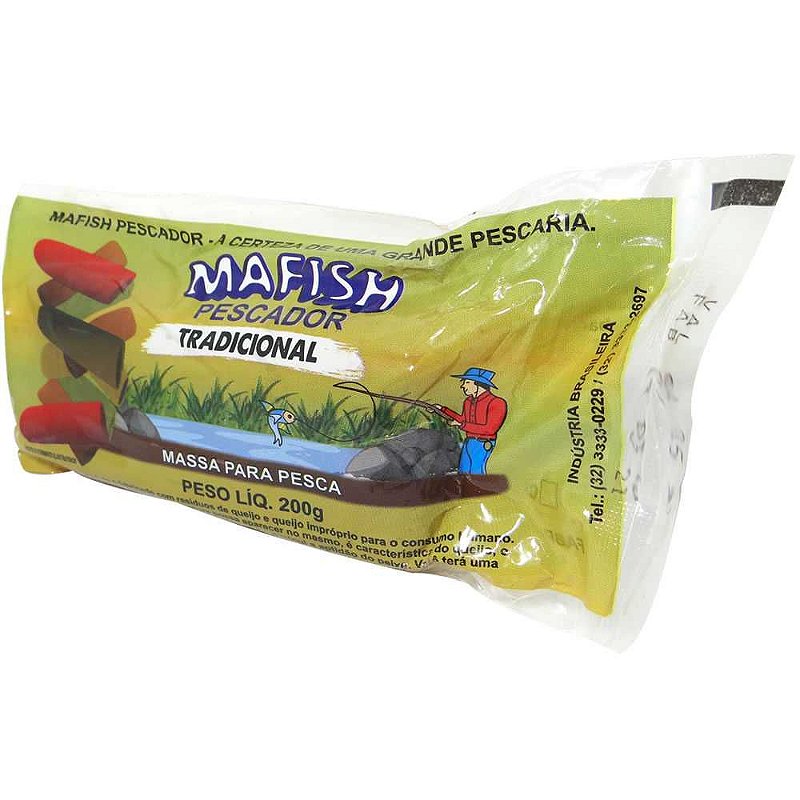 Massa Pesca Mafish Tradicional 200g - Martinelli Pesca e Náutica - As ...