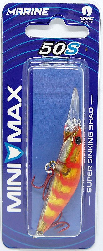 Isca artificial Marine Sports MiniMax 50 Cor ORT - Martinelli Pesca e ...
