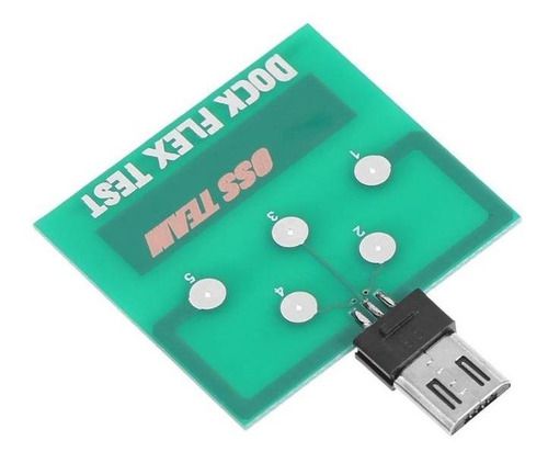 Dock Flex Test V8 Micro Usb Placa De Diagnóstico Android - Smarts Parts