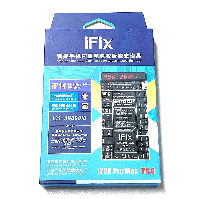 Placa Ativadora de Baterias para Iphone e Android Ifix i209 Pro Max ( Até 14 Pro Max ) - Smarts ...