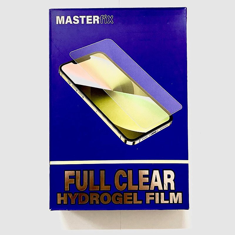 Película Hydrogel MASTERFIX Full Clear CX C/ 50 UND - Smarts Parts