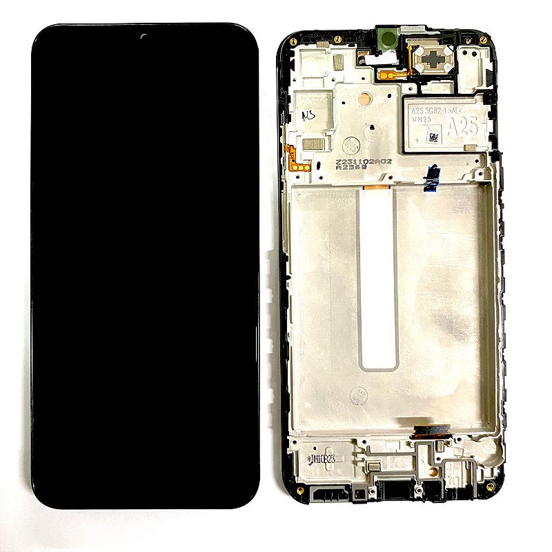 Frontal Completa Tela Touch Display LCD Samsung A25 5G ( A256 ...