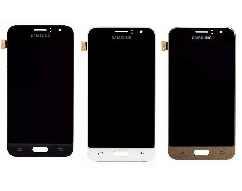 Frontal Completa Tela Touch Display Lcd Samsung J1 2016 J120 - Smarts Parts