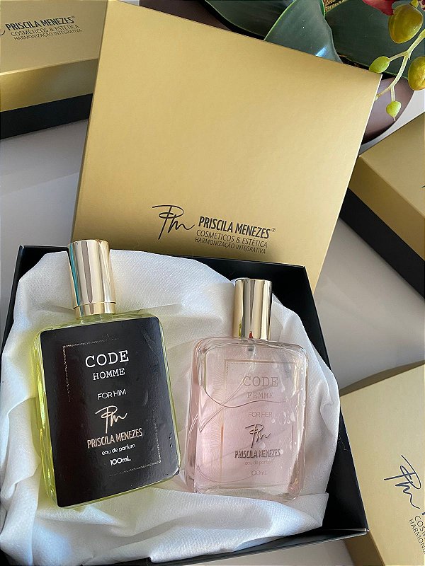 Kit Secret Code - Perfumes Atração Irresistível para Ele e para Ela ...