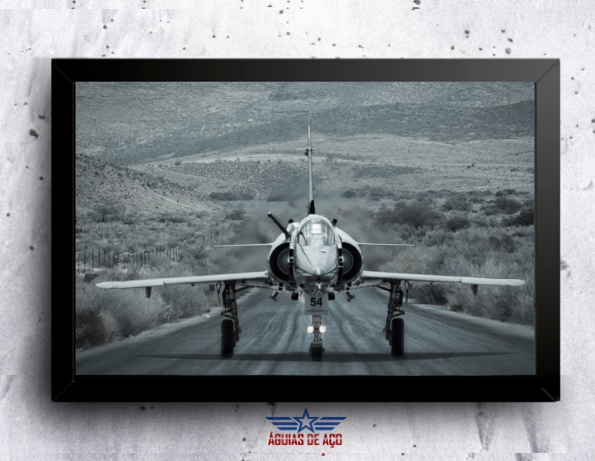 Quadro - MIRAGE-2000 (20cm x 30cm) - Loja Águias de Aço