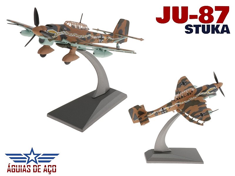 JU-87 STUKA - METAL - 1:72 - Loja Águias de Aço