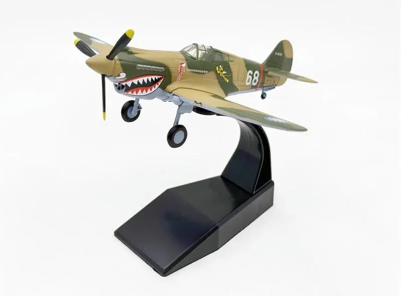 P-40 (METAL) - ESCALA 1:72 - Loja Águias de Aço