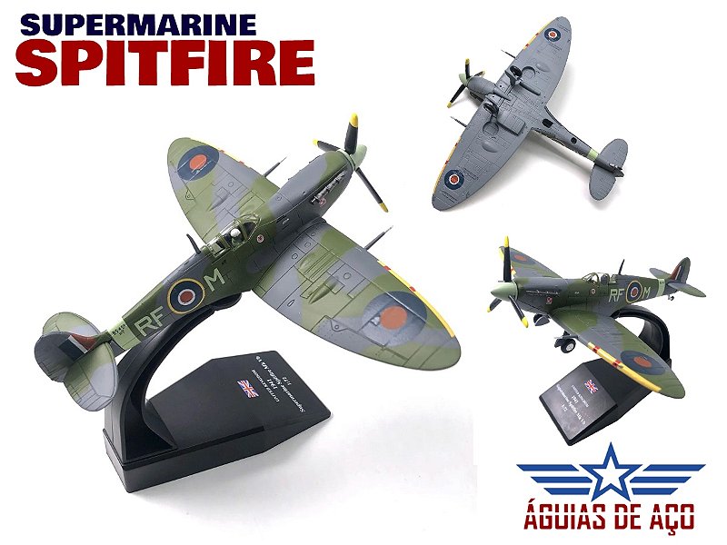 SPITFIRE - METAL - 1:72 - Loja Águias de Aço