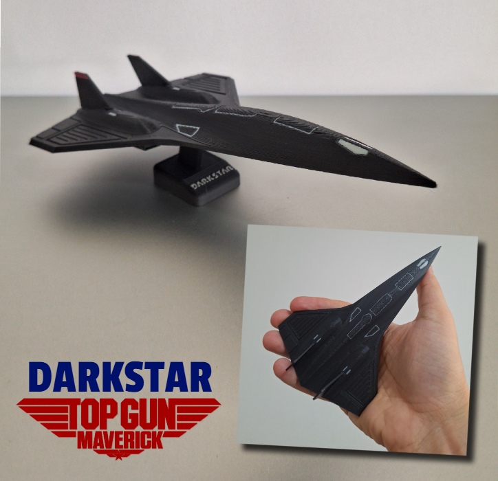 DARKSTAR (TOPGUN Maverick) - 20cm - Loja Águias de Aço