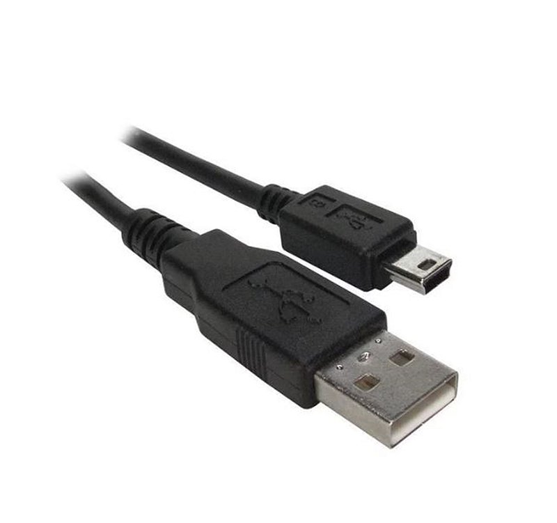 Cabo USB Macho x Mini USB V3 70cm - Loja Solutech Eletrônicos e Acessórios