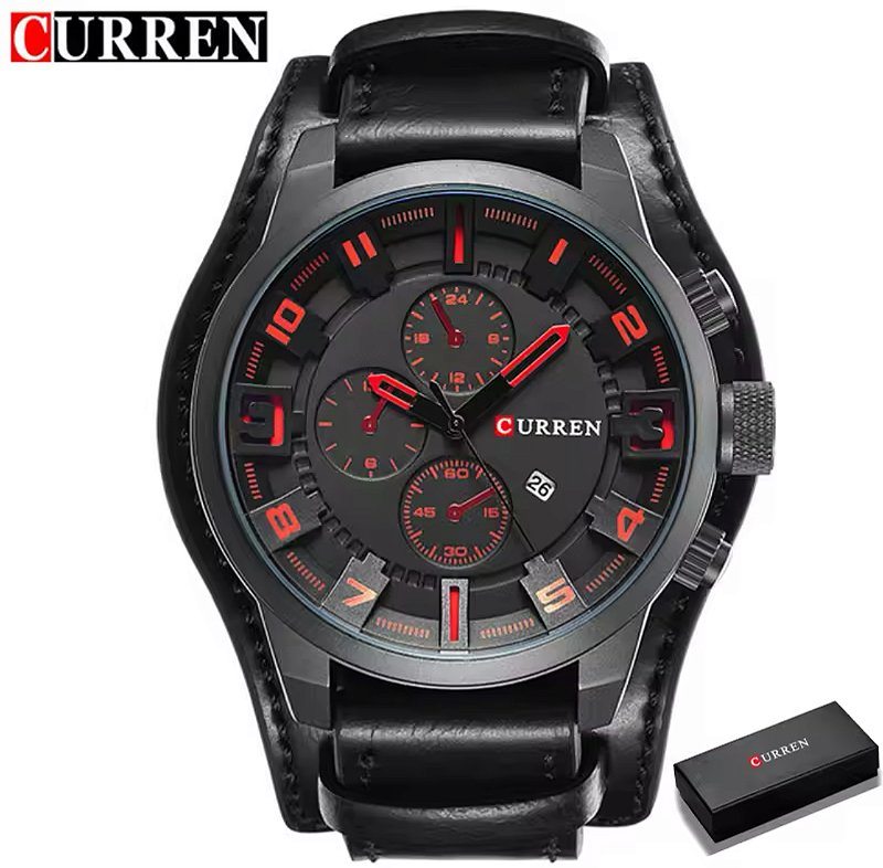 Relógio Curren 8225 Preto - Relógios Curren