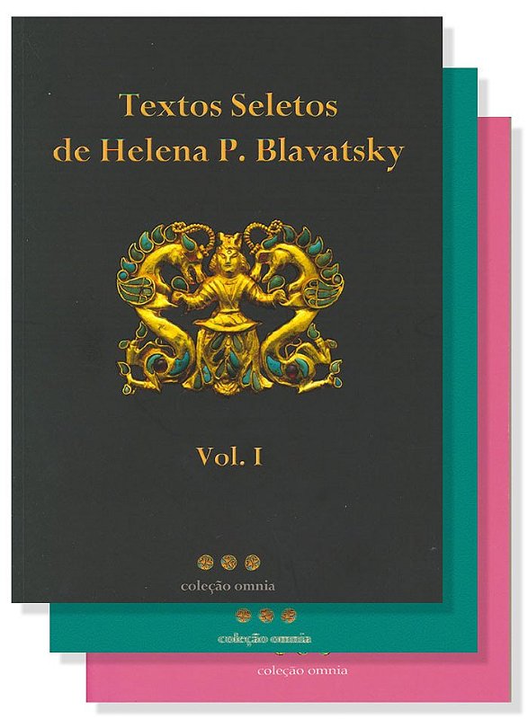 Coleção: Textos Seletos de Helena Blavatsky - 3 volumes - Editora Teosófica