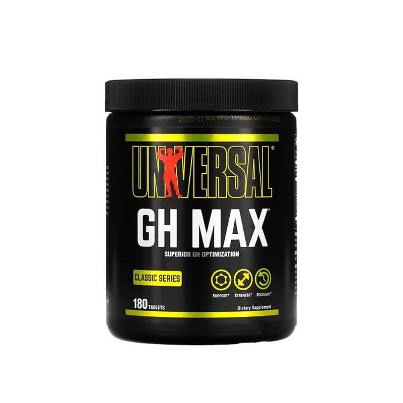 GH MAX UNIVERSAL - 180 TABLETS - Curitiba Nutrition - Suplementos