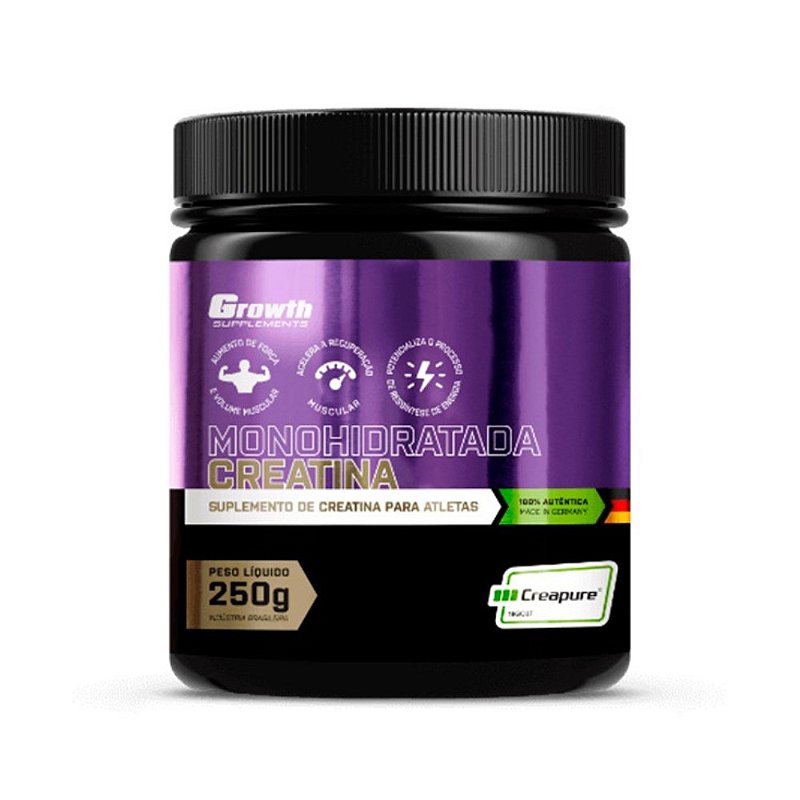 CREATINA CREAPURE GROWTH - 250G - Curitiba Nutrition - Suplementos