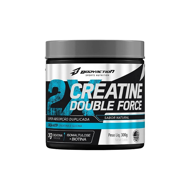 CREATINA DOUBLE FORCE BODY ACTION - 150G - Curitiba Nutrition - Suplementos