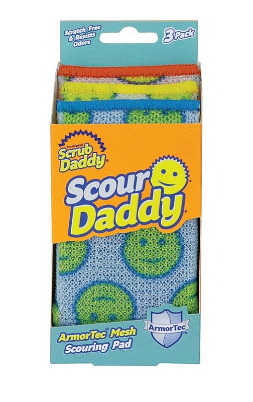 Scrub Daddy Scrub Daddy Scour Daddy Heavy Duty Scouring Pad For All ...