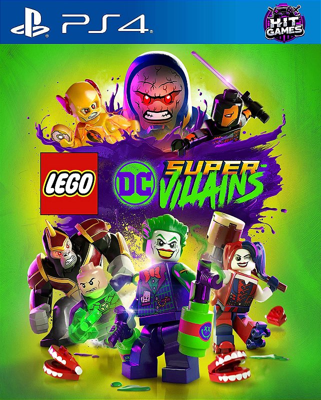 LEGO DC Super Vilões PS4/PS5 Psn Midia Digital - Hit Games Midia ...