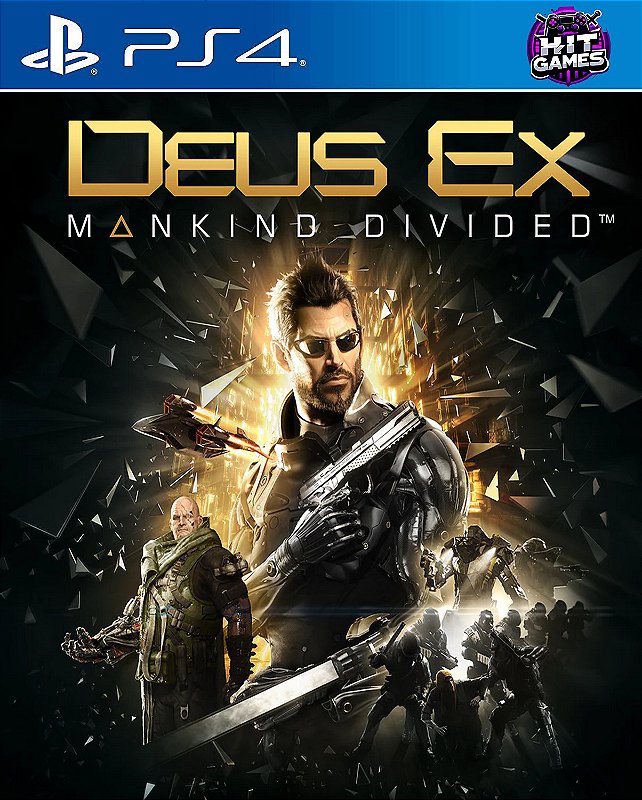 Deus Ex Mankind Divided PS4/PS5 Psn Midia Digital - Hit Games Midia ...
