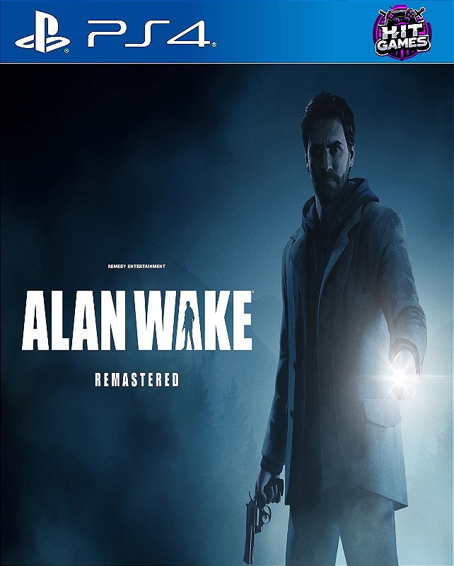 Alan Wake Remastered PS4/PS5 Psn Midia Digital - Hit Games Midia Digital Ps4/Ps5 Psn