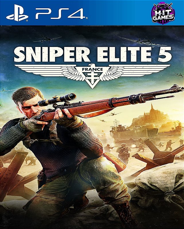 Sniper Elite 5 Ps4 Psn Midia Digital - Hit Games Midia Digital Ps4/Ps5 Psn