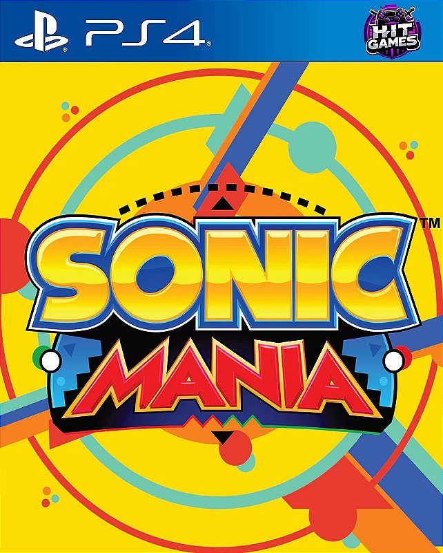 Sonic Mania PS4/PS5 Psn Midia Digital - Hit Games Midia Digital Ps4/Ps5 Psn