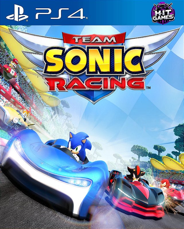 Team Sonic Racing PS4/PS5 Psn Midia Digital - Hit Games Midia Digital ...