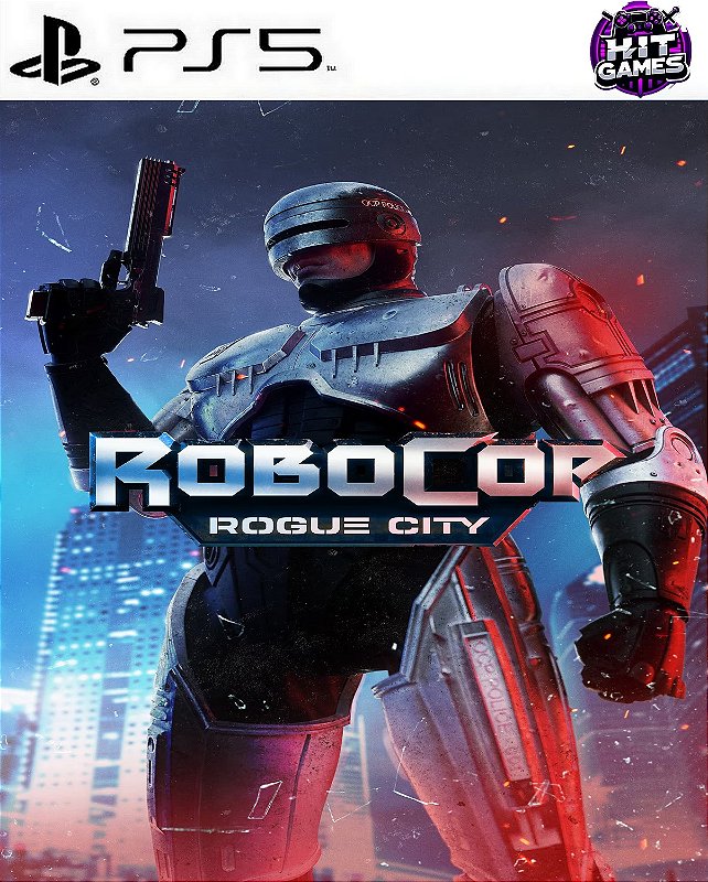 RoboCop Rogue City Ps5 Psn Midia Digital - Hit Games Midia Digital Ps4 ...