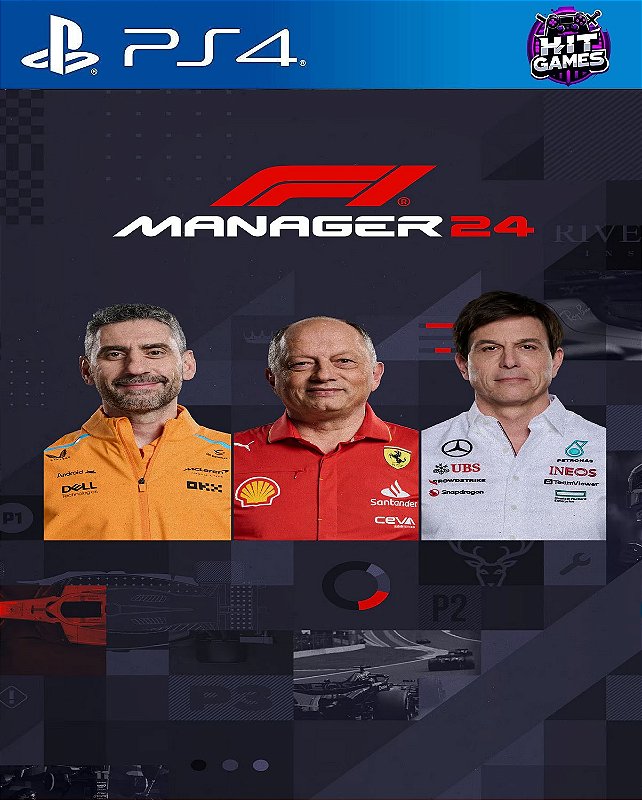 F1® Manager 2024 Ps4 Psn Midia Digitial - Hit Games Midia Digital Ps4 ...