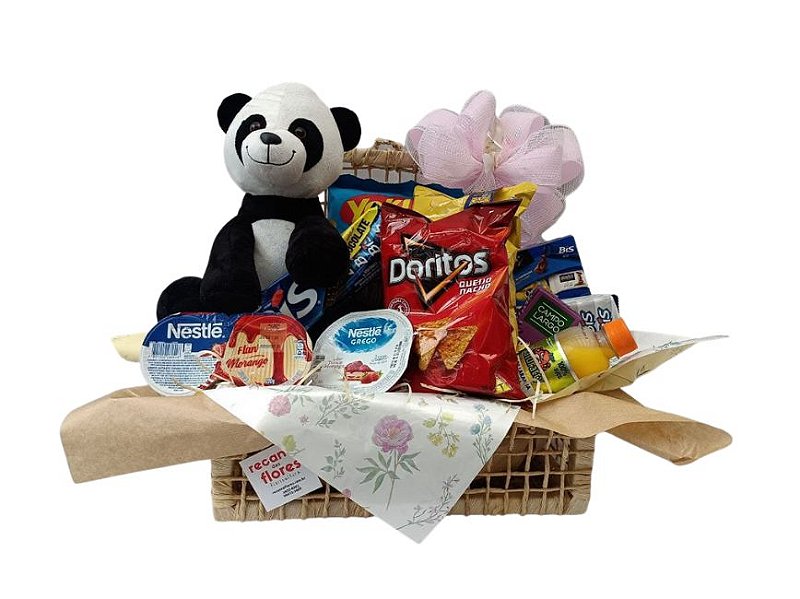 Cesta De Guloseimas Poesia em 4 Tempos - Recanto das Flores