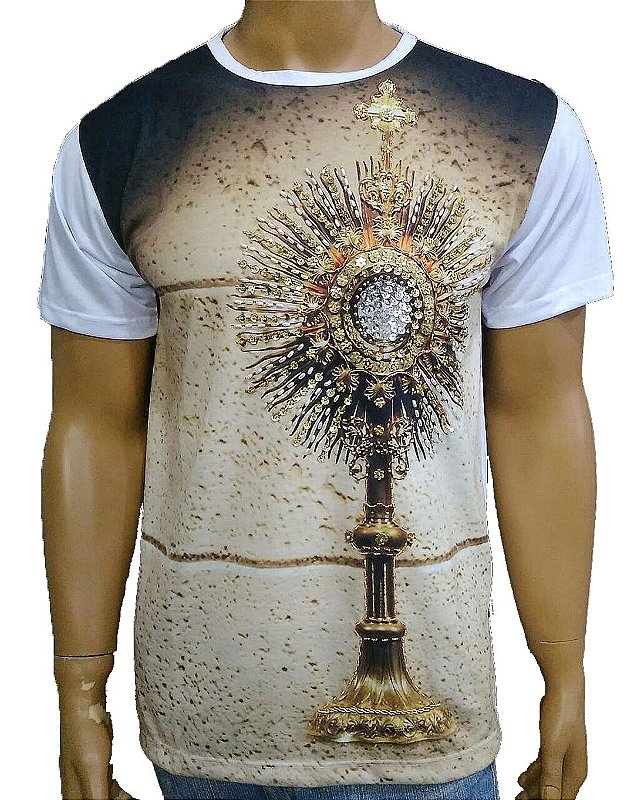 Bordado manual Ostensório - Companhia Cristã