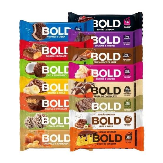 BARRINHA BOLD BAR 60G - BOLD NUTRITION - HEAVY NUTRITION SUPLEMENTOS