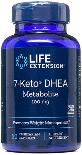 7 Keto 100mg - (60 cápsulas) Life Extension - HEAVY NUTRITION SUPLEMENTOS