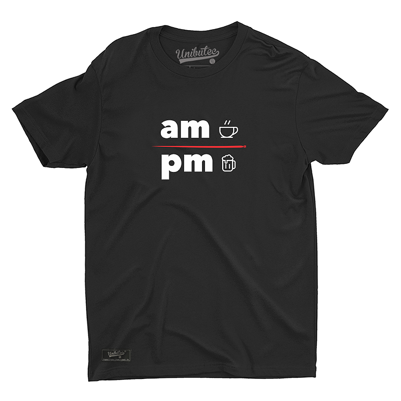 Camiseta Unibutec am/pm • coffee/beer - Unibutec Clothing ® • A Marca ...