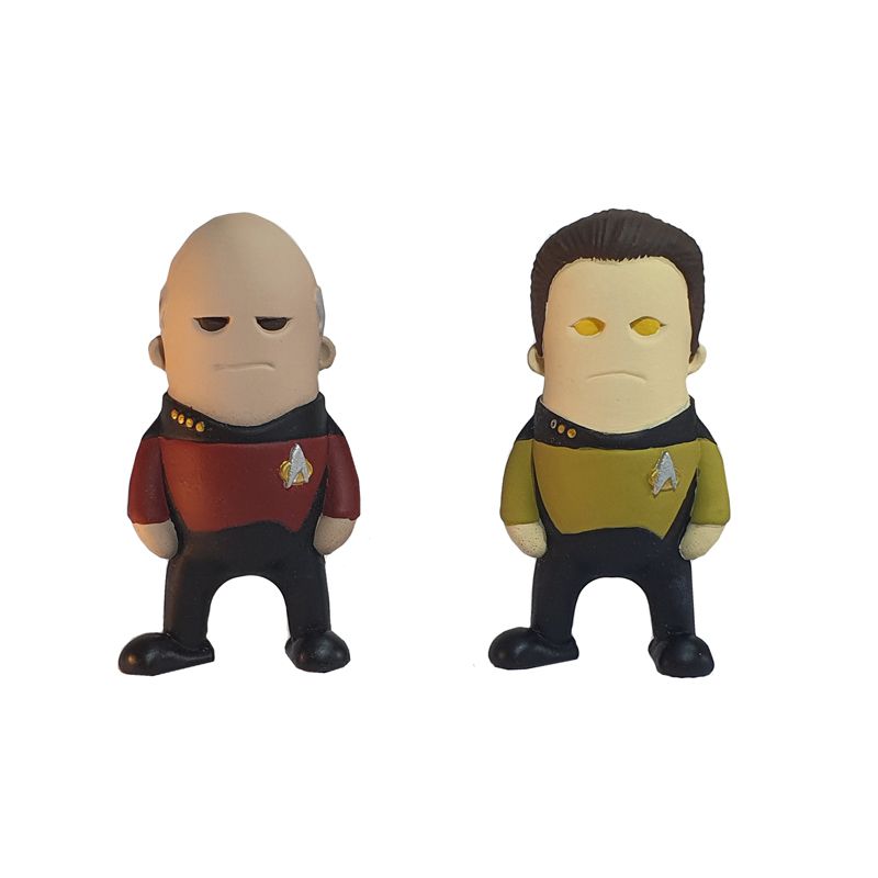 Kit Picard + Data - Star Trek - Half-Orc Custom & Collectibles