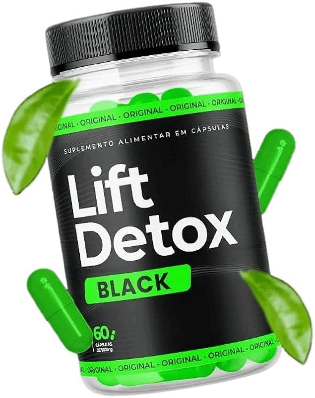 Emagreça com Saúde: Lift Detox Black - Composto Natural para Eliminar ...