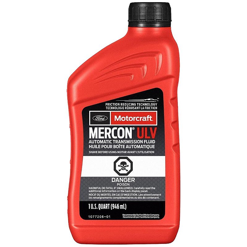 Oleo De Câmbio Fluido Transmissão Automática Ford Motorcraft Mercon ULV ...