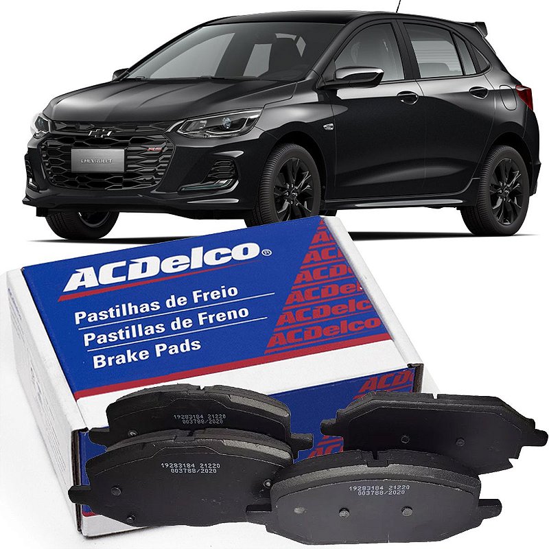 Pastilhas de freio originais Acdelco 19283184 Chevrolet Onix - Sua ...