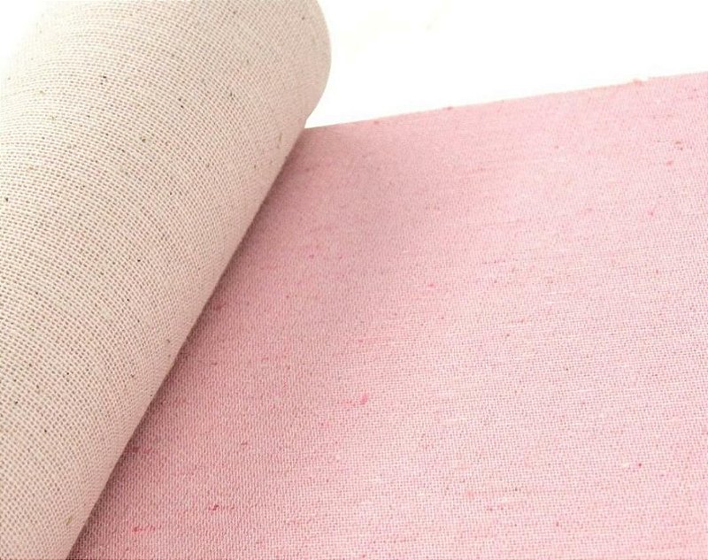 LINHO ROSA DUBLADO 50X1,40CM - TEM DE TUDO AVIAMENTOS