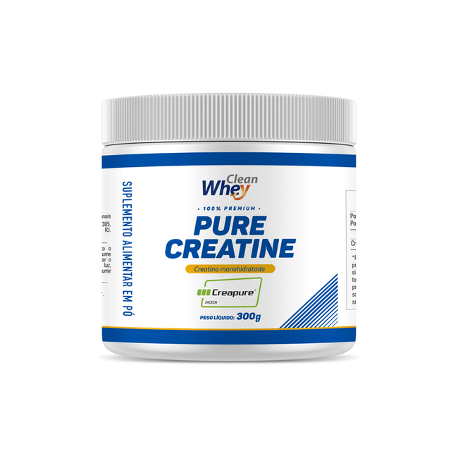 PURE CREATINE CREAPURE 300G - CLEAN WHEY - Ultra Empório & Suplementos